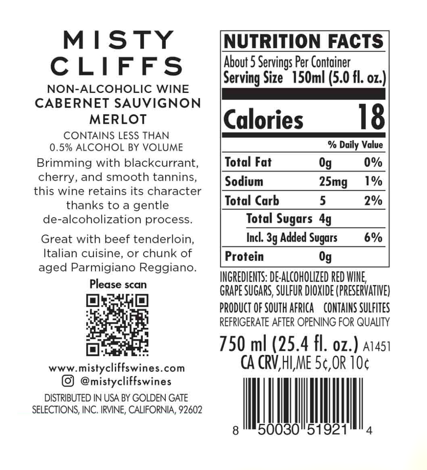 Misty Cliffs – Misty Cliffs Wines